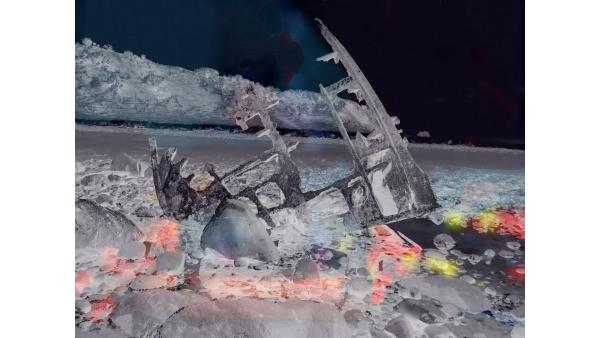 Erika Grant (Gongs), Al Fraser (Harmonium) and Neil Johnstone (Deluge)